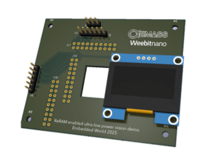 EMASS and Weebit Nano collaborate on ultra-low-power edge AI demonstration using ReRAM | Weebit